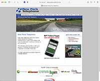 Under Construction – NPTech – formally known as New Paris Telephone